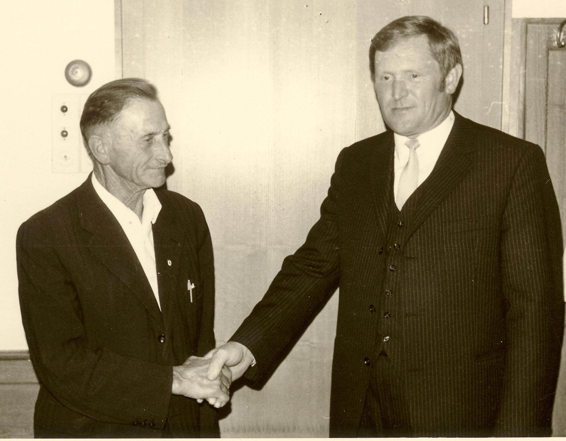 Festtag! 50 Jahre Zusammenlegung - Geschichtsboden